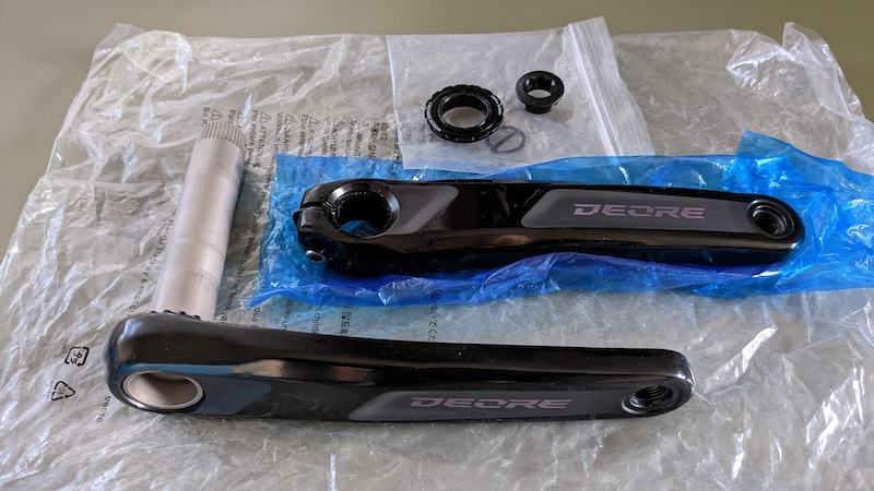 2022 Shimano Deore - 12 speed Crankset- 175mm - FC-M6100 For Sale