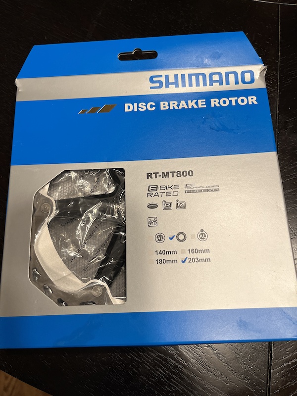 2022 Shimano XT MT-RT800 203mm rotor For Sale