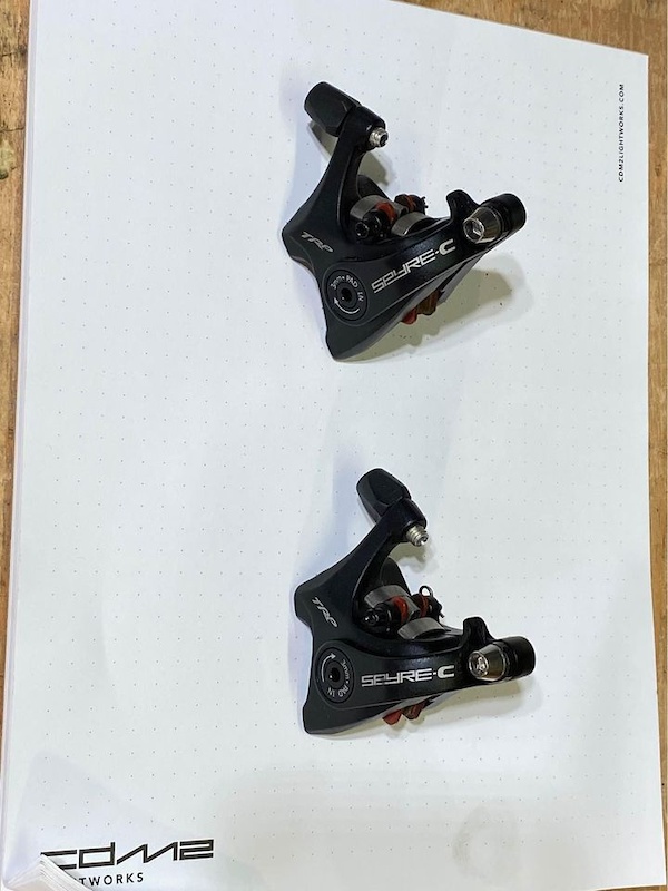 TRP Spyre C flat mount mechanical disc brake pair For Sale