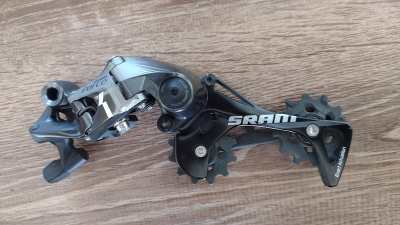 2021 SRAM Force 1 Type 3.0 Rear Derailleur Grey, Long Cage For Sale