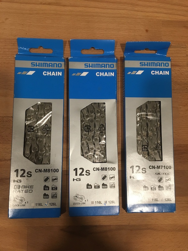 2022 Shimano XT 8100/SLX 7100 chains For Sale