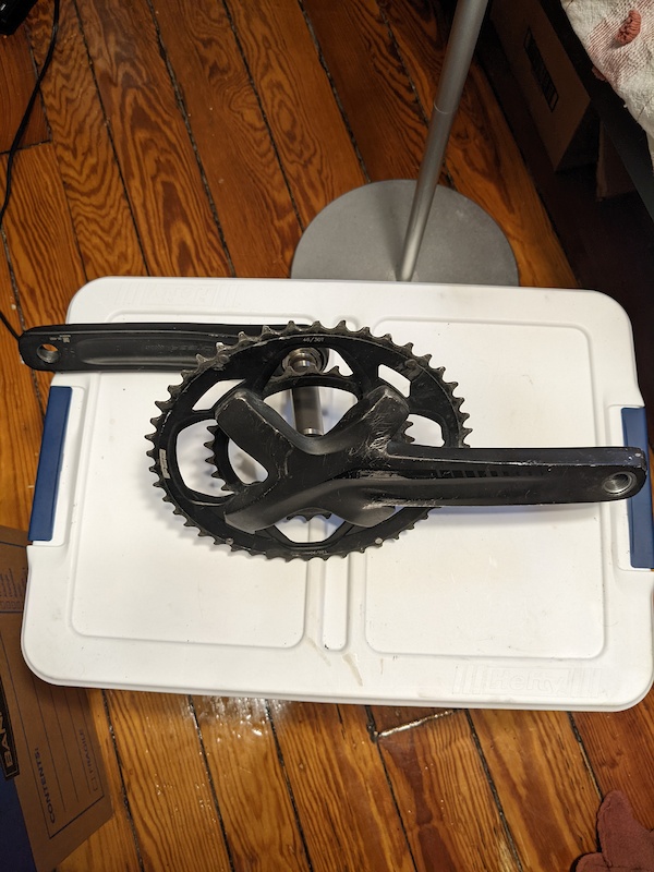 FSA MegaExo Omega 30/46 Crankset (172.5mm) and BB For Sale