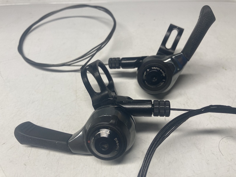 2018 Microshift 11 speed thumb shifter set For Sale