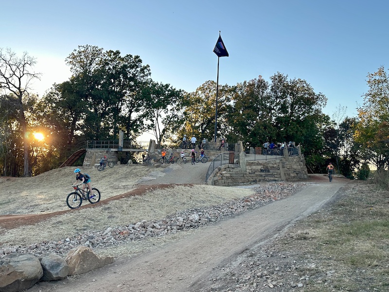 Beginner Adaptive Slaughter Pen from the Bend Mountain Biking Route ...