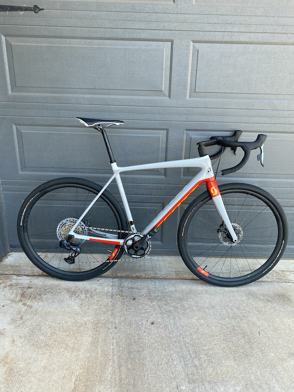 2017 Scott Addict Gravel 10 - SRAM AXS Wireless 1x12, Large For Sale
