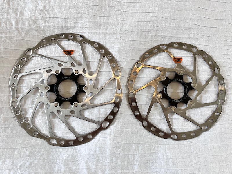 2022 shimano deore m6100 center lock discs 180/203 For Sale