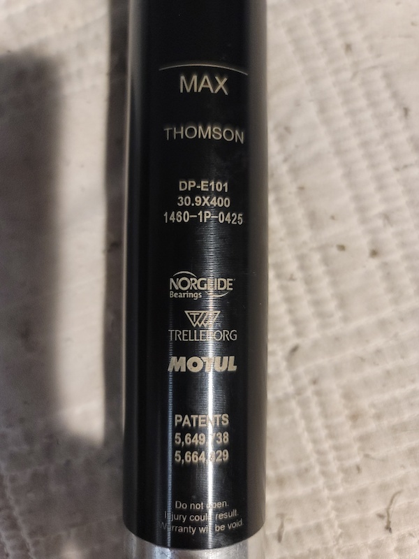 Thomson elite external dropper For Sale