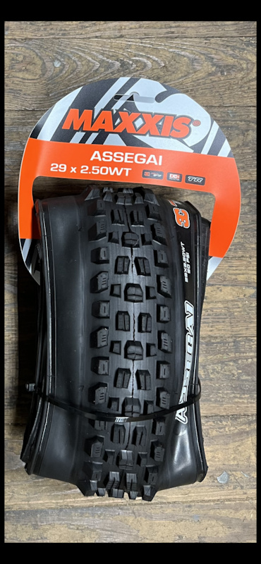 2022 Maxxis Assegai 29x2.5" WT Exo+ casing 120tpi For Sale