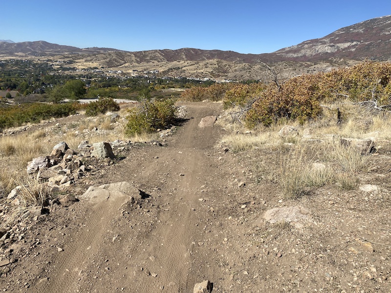 Shell Shocked Mountain Biking Trail - Alpine, Utah