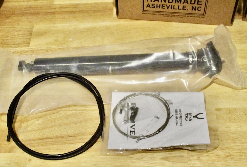 2022 Yoke Revive 185mm Dropper Seat post remote 31.6 For Sale