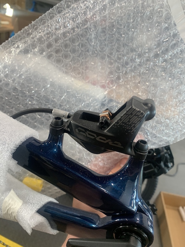 2023 SRAM Code R front and rear brakes, with rotor For Sale