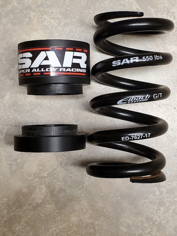 SAR Super Alloy Racing Enduro rear shock spring, 550 For Sale