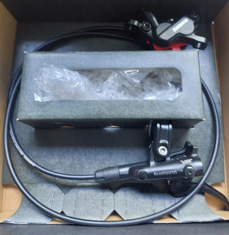 2022 Shimano Deore M6120 4 Piston Brake Set - NEW takeoff For Sale