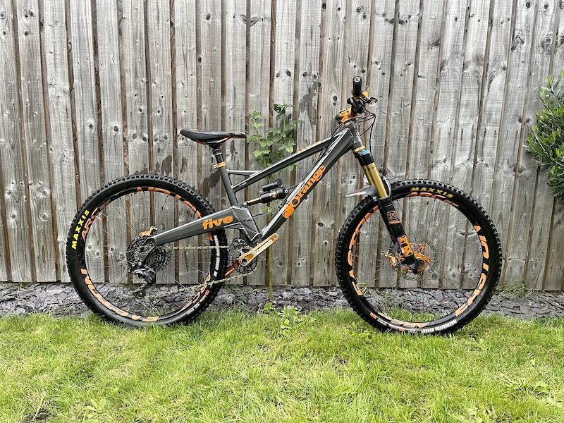 2016 Orange Five RS Medium 27.5” Wheels For Sale