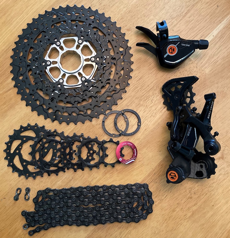 Box One/Two Prime 9 X-Wide Multi Shift Groupset For Sale