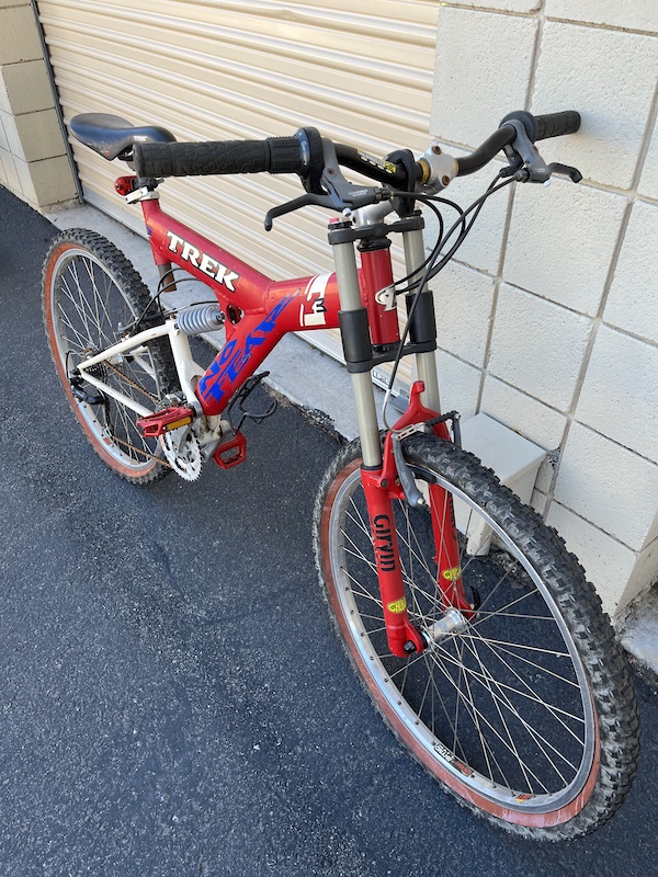 Trek 26” trail bike with downhill forks For Sale