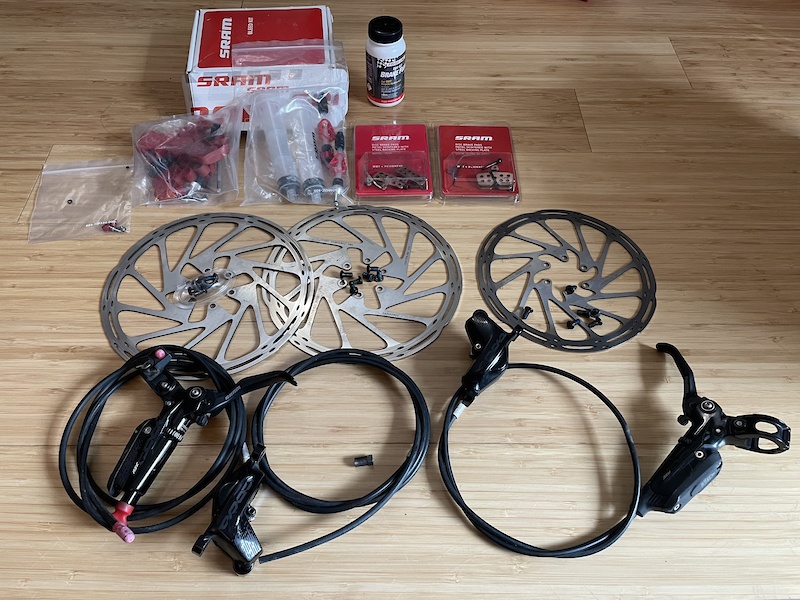 2021 SRAM Code RSC brakeset and extras For Sale