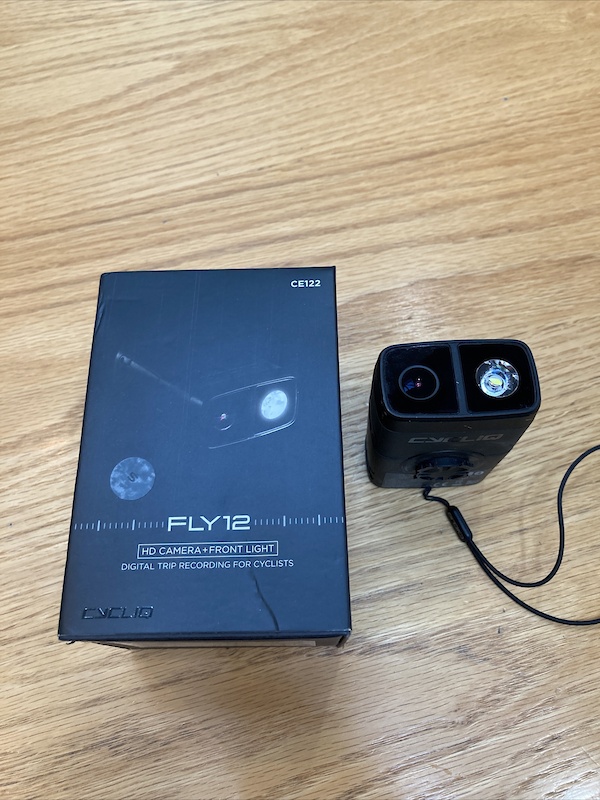Cycliq Fly 12 CE Bike Light Safety Camera/Alarm System For Sale