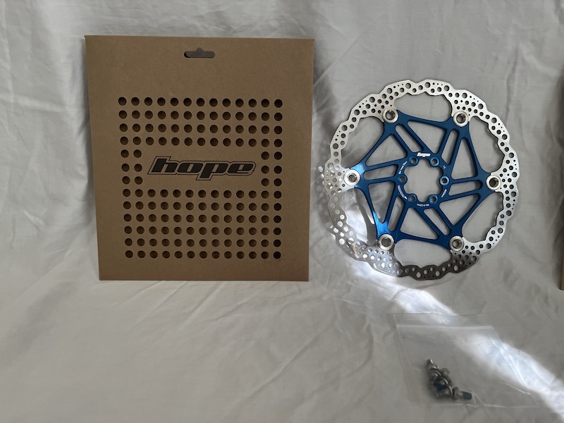 2022 Hope Floating Disc Rotor Blue 203mm For Sale
