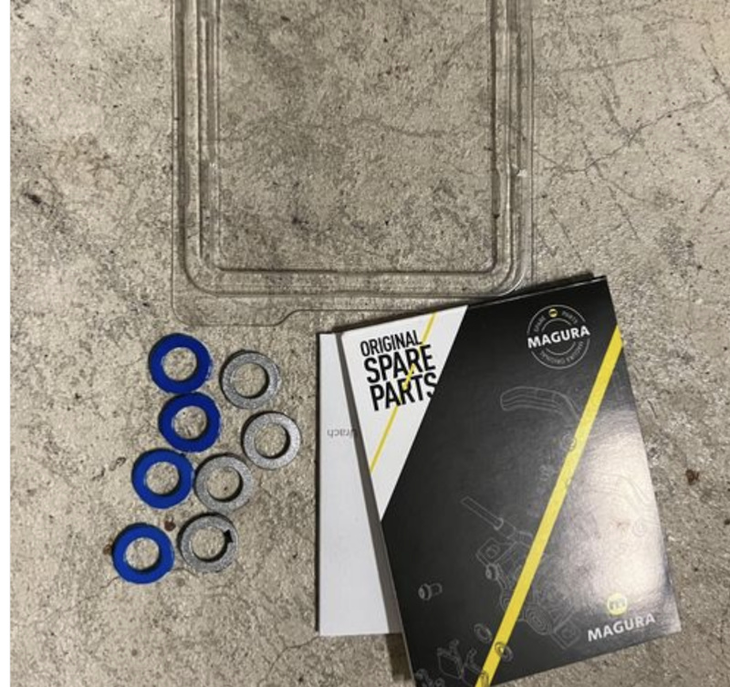Magura brake color kit - blue For Sale