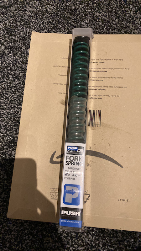 PUSH ACS3 Rock Shox Lyrik/yari Spring Assembly For Sale