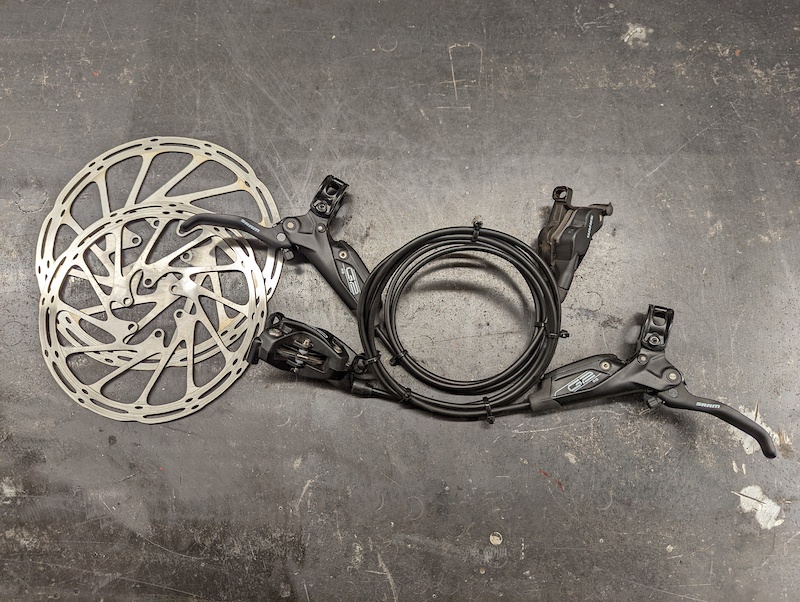 2022 SRAM G2 RS Brakeset w/ rotors For Sale