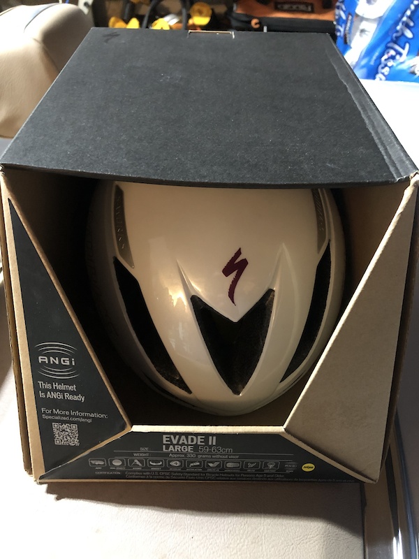 2022 Specialized Evade II Large Pearl White NEW IN BOX For Sale