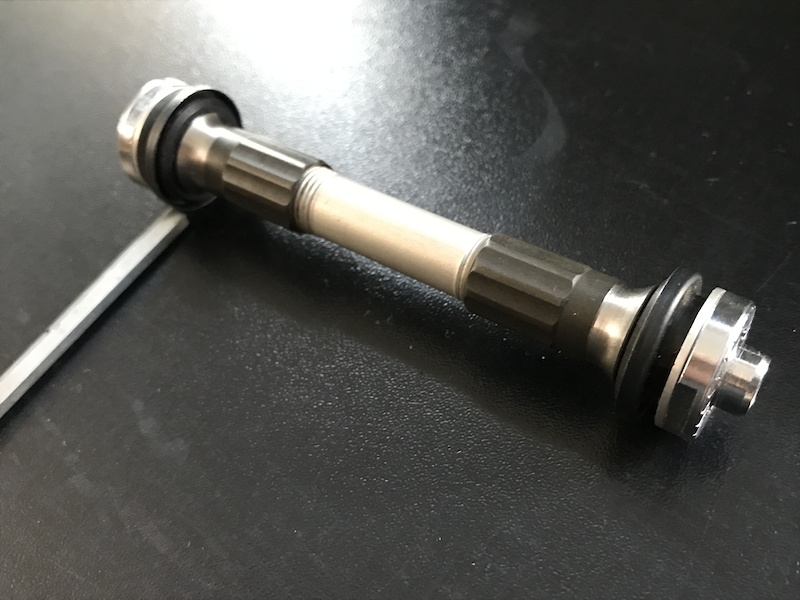 NOS Shimano XTR front hub axle kit For Sale