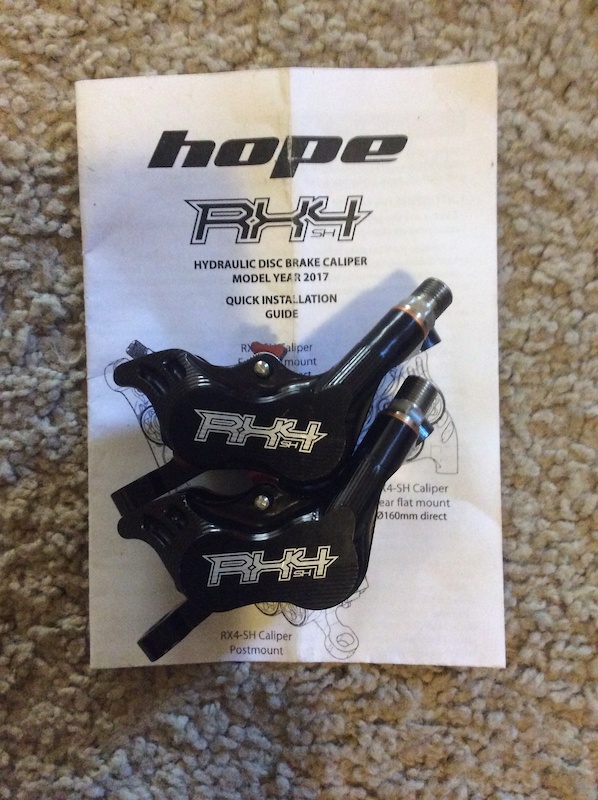 2019 Hope RX4 Caliper Set - NEW For Sale