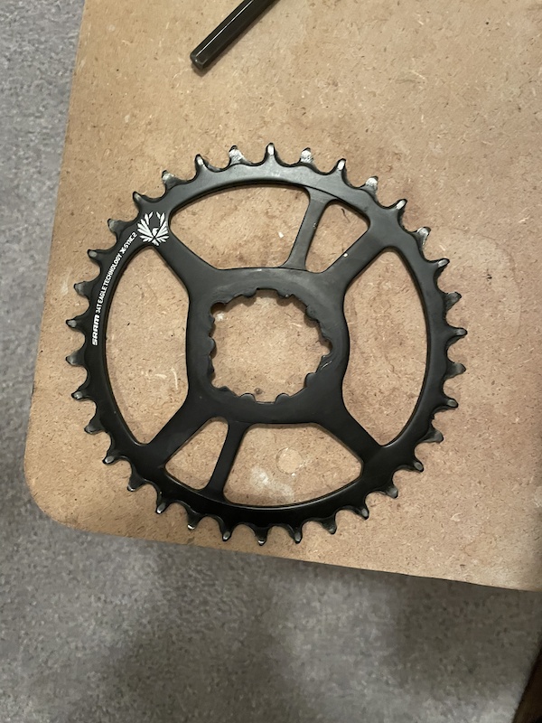 2021 SRAM 34t 3mm offset Boost Chainring 12 Speed For Sale