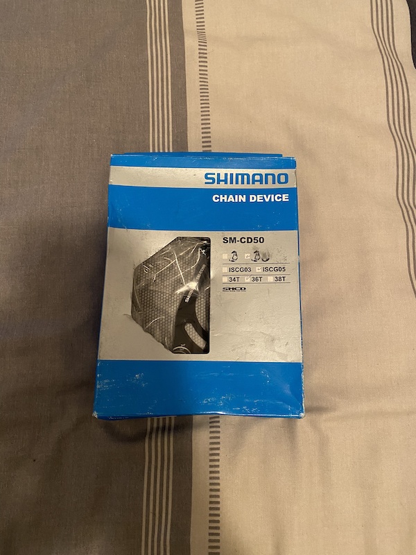 2022 Shimano Saint CD50 MTB Chain guard and guide set For Sale