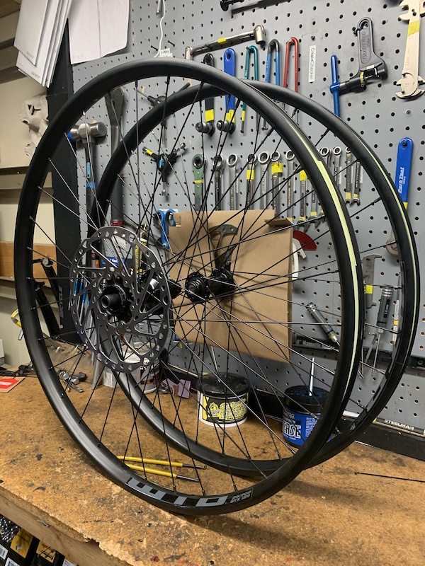 2022 *NEW* WTB STX i30 29 Microspline WHEELSET AND ROTORS For Sale