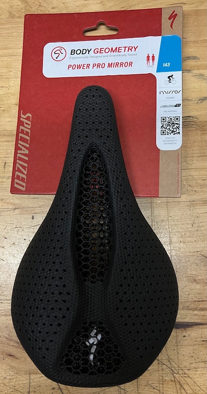 2022 Specialized Power PRO Mirror 143mm Saddle Ti For Sale