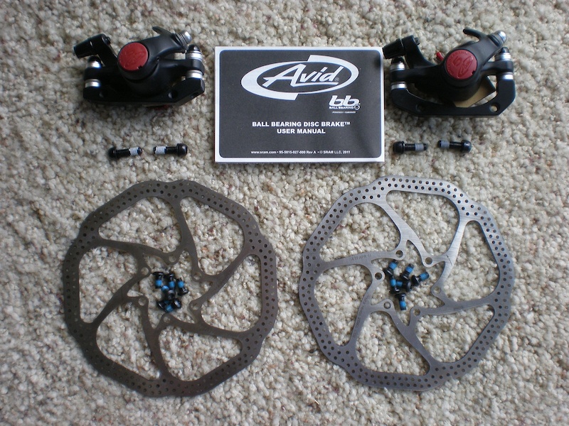 2021 Avid BB5 160mm rotor disc brake set For Sale