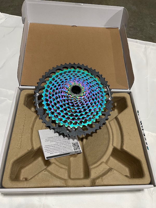 2022 Sram XX1 Cassette Rainbow color 10-52 Brand New in Box For Sale