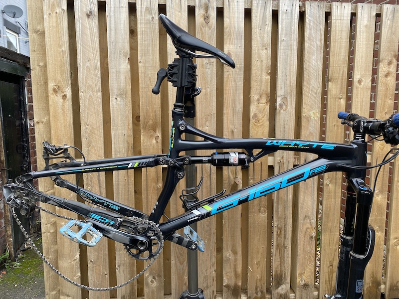 2017 Whyte G-160 RS frame + headset For Sale