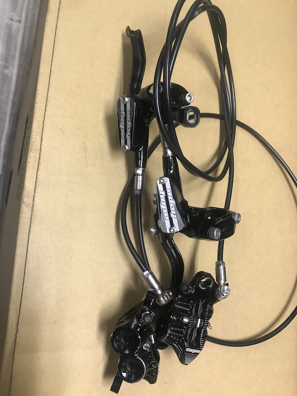 2021 Hope tech 3 v4 brakes black pair For Sale
