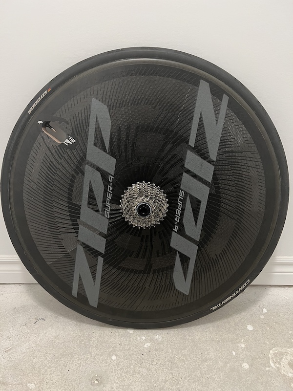 2022 ZIPP SUPER 9 Disc /w Tyre, Rotor & Cassette For Sale