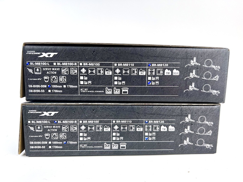 2022 Brand new Shimano XT m8120 4-piston brakes For Sale
