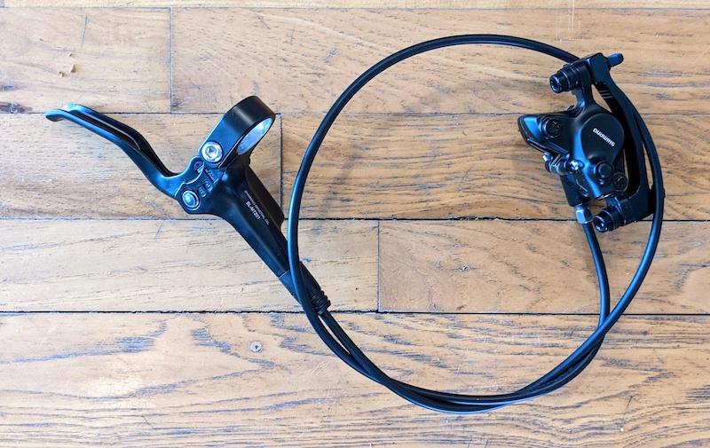 Shimano BL-MT201 / BR-MT201 Front w/ 180mm PM Adapt For Sale