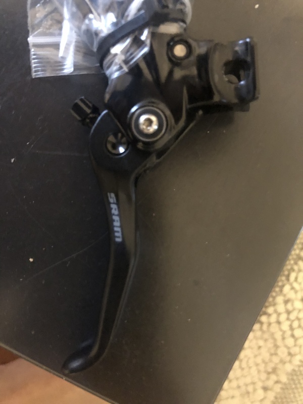 2021 SRAM Code RSC + Rotors - New (reverb/shifter adapters) For Sale