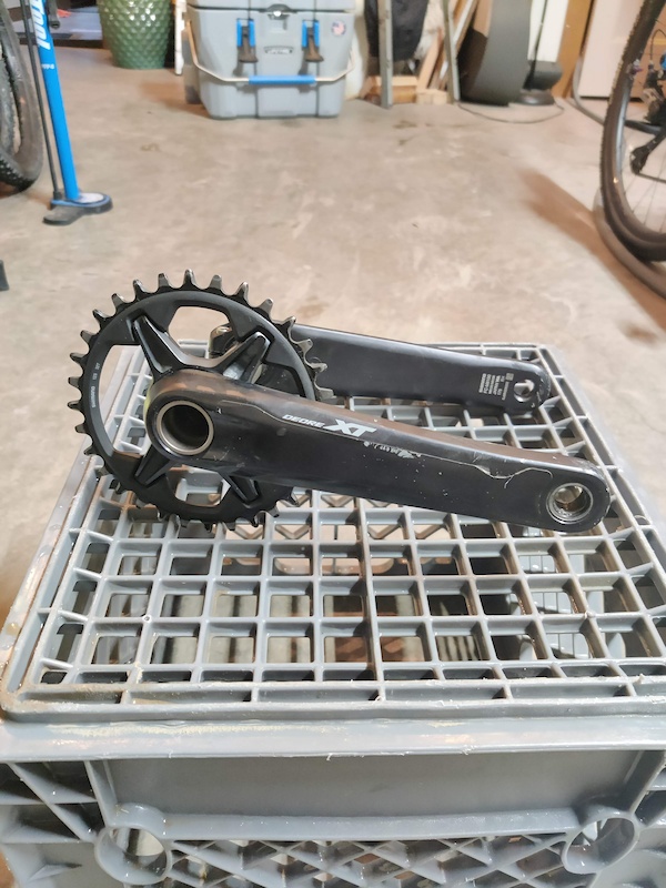 Shimano XT cranks w/ 32t ring For Sale