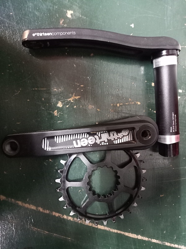 2022 E thirteen dh cranks 165mm x 83mm with 30t chanring For Sale