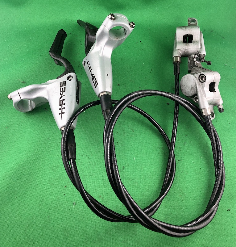 HAYES HFX MAG Plus Disc Brake Set Titanium Carbon For Sale