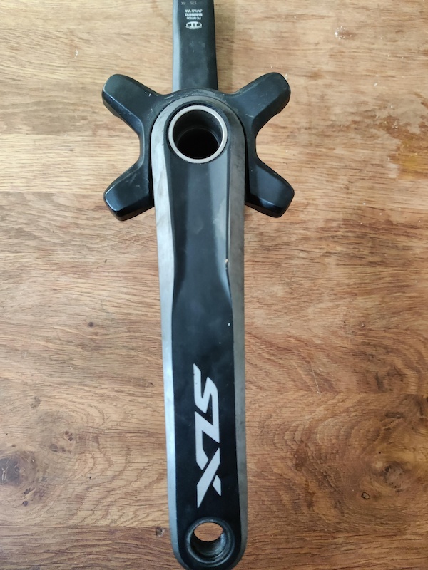2018 Shimano SLX M7000 2x crankset - 175mm. Arms only. For Sale