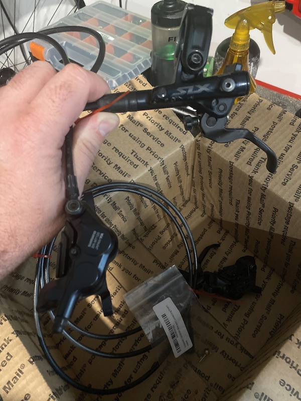 Shimano SLX 4 piston Brakes For Sale