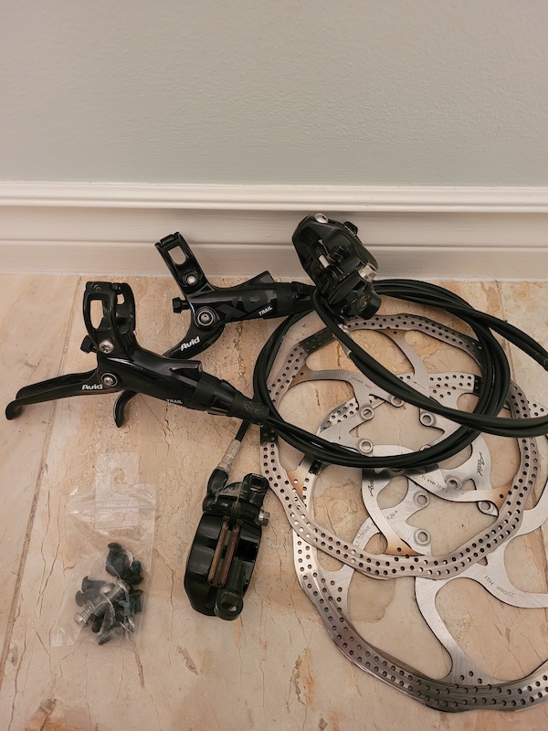 2013 Avid XO Trail 4 piston brakeset with rotors For Sale