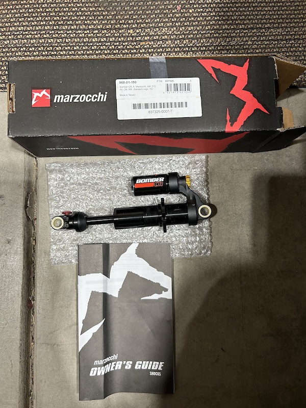 2022 Marzocchi Bomber CR 210x50 For Sale