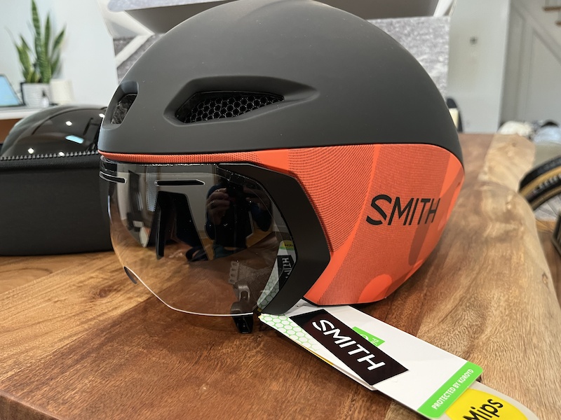 Smith Jetstream TT Helmet Large +case For Sale