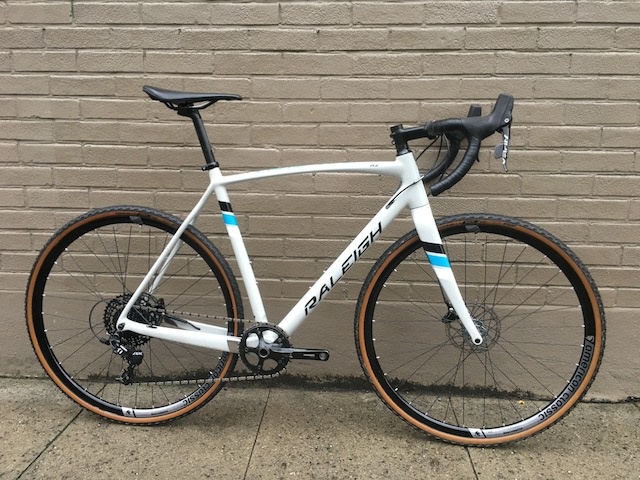 2017 Raleigh RXC Cyclocross Bike - SRAM Apex Disc, Tubeless For Sale